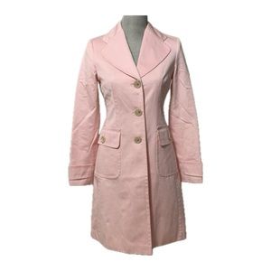 Merona | Jackets & Coats | Merona Light Pink Trench Coat Pea Coat ...